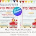 Editable Canva Template PTO Meeting Flyer Editable Canva Template Back ...