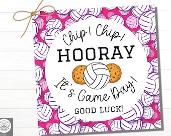 Printable Volleyball Tags - Etsy