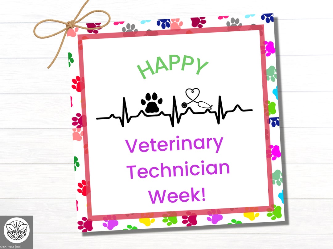 Veterinary Technician Week | Vet Tech Appreciation | Gifts for Vet ...