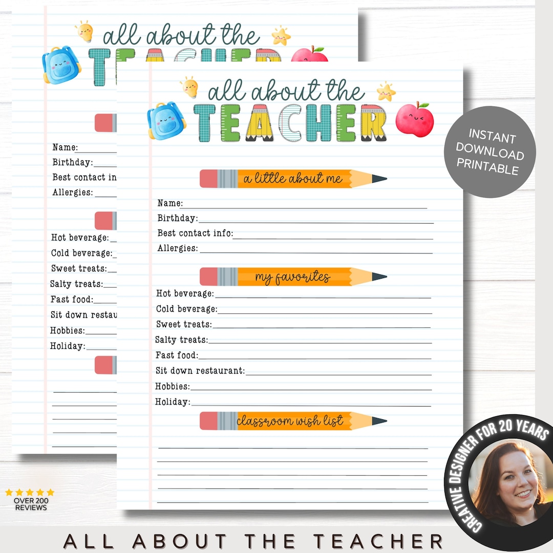 Meet the Teacher Back to School Flyer | Teachers Favorite Things | All ...