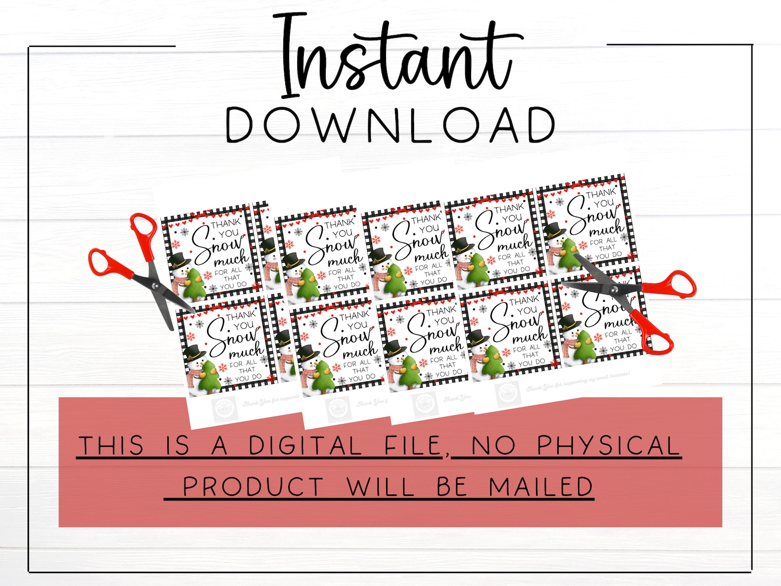 Printable Christmas Gift Tags Printable Christmas Cookie - Etsy
