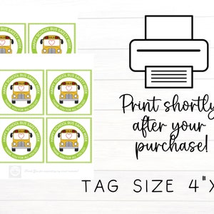 Bus Driver Gift School Bus Safety Week | School Bus Driver Appreciation ...