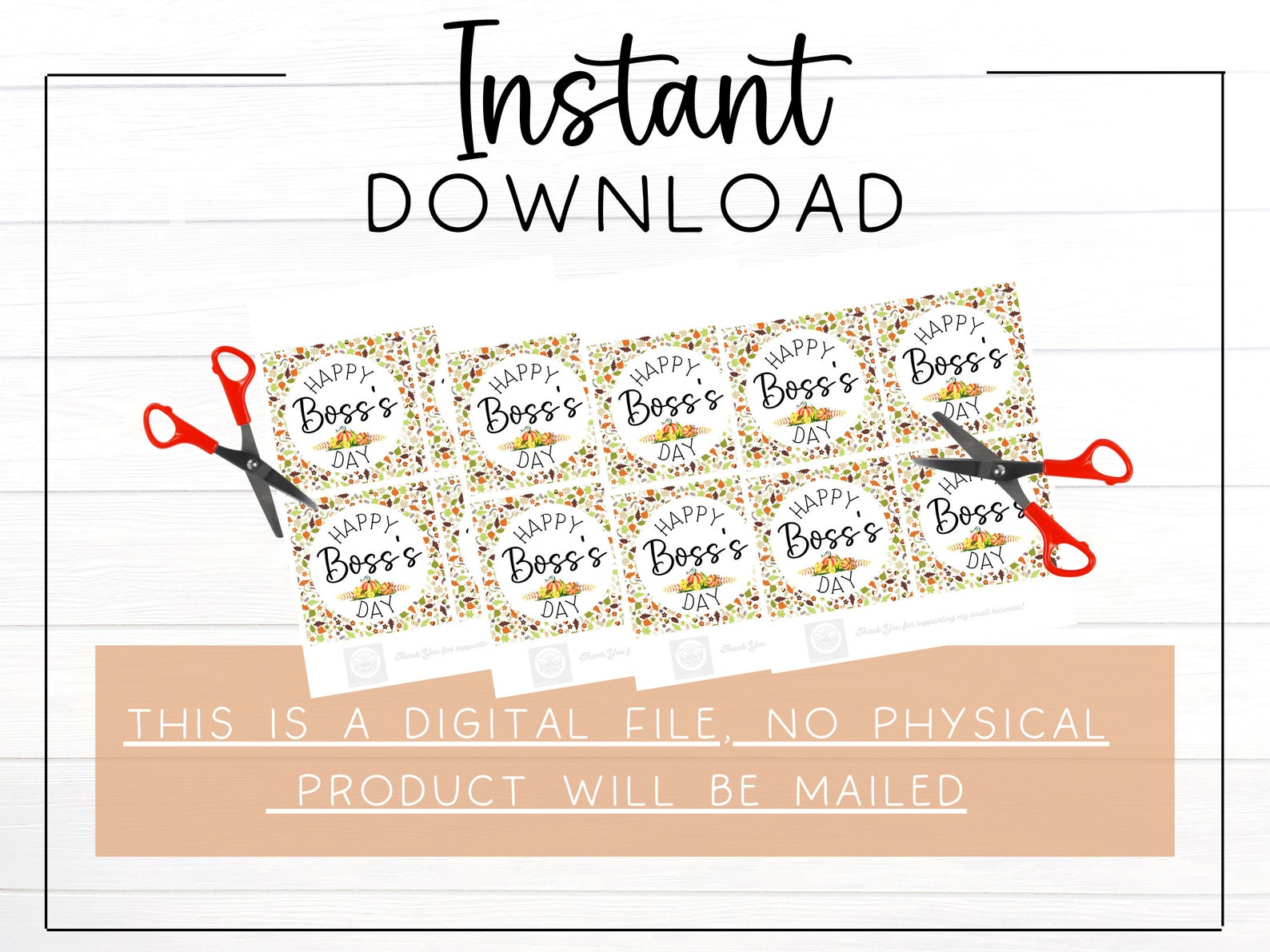 Happy Boss's Day Printables | Boss's Day Gift Tags | Gifts for Boss's ...