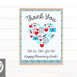 Pharmacy Week | Gifts for Pharmacists | Pharmacy Tech Appreciation Gift ...