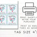 Physicians Week Printable Gift Tags | Gifts for Physicians | Happy ...