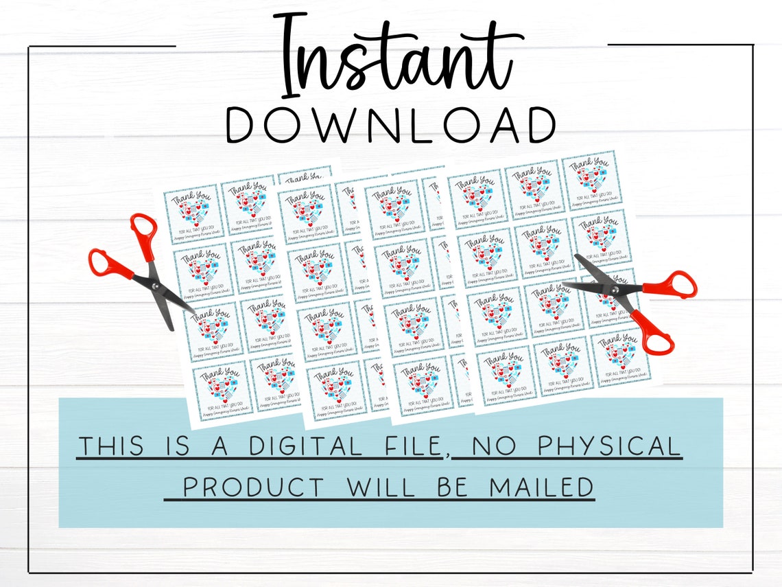 Emergency Nurse Week Appreciation Gift Tag Emergency Nurse - Etsy