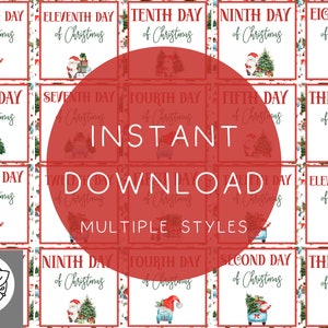 Printable Christmas Gift Tags | Happy New Year Printable Tags | Cookie ...