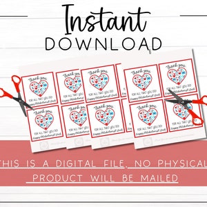 Phlebotomy Appreciation Week Gift Tag Printable | Gifts for ...