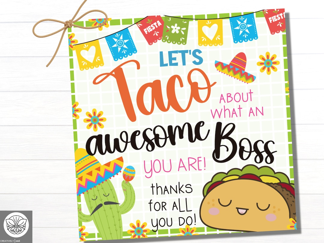 Happy Boss's Day Printables | Boss's Day Gift Tags | Gifts for Boss's ...