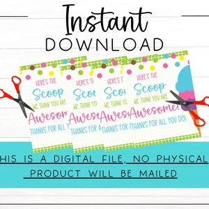 Editable Teacher Appreciation Printable | Gifts for Teachers ...