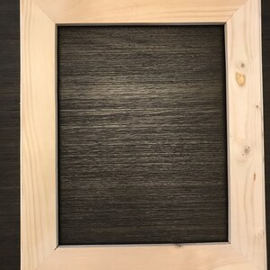 Broad Decorative Bevel Picture Frame, Made-to-order, Handmade, Solid ...