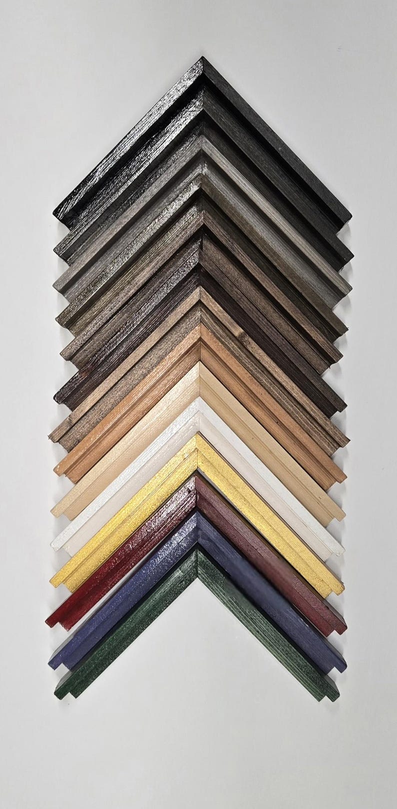 Thin Border Canvas Floating Frame for 1.5" Canvas, Handpainted Floating ...