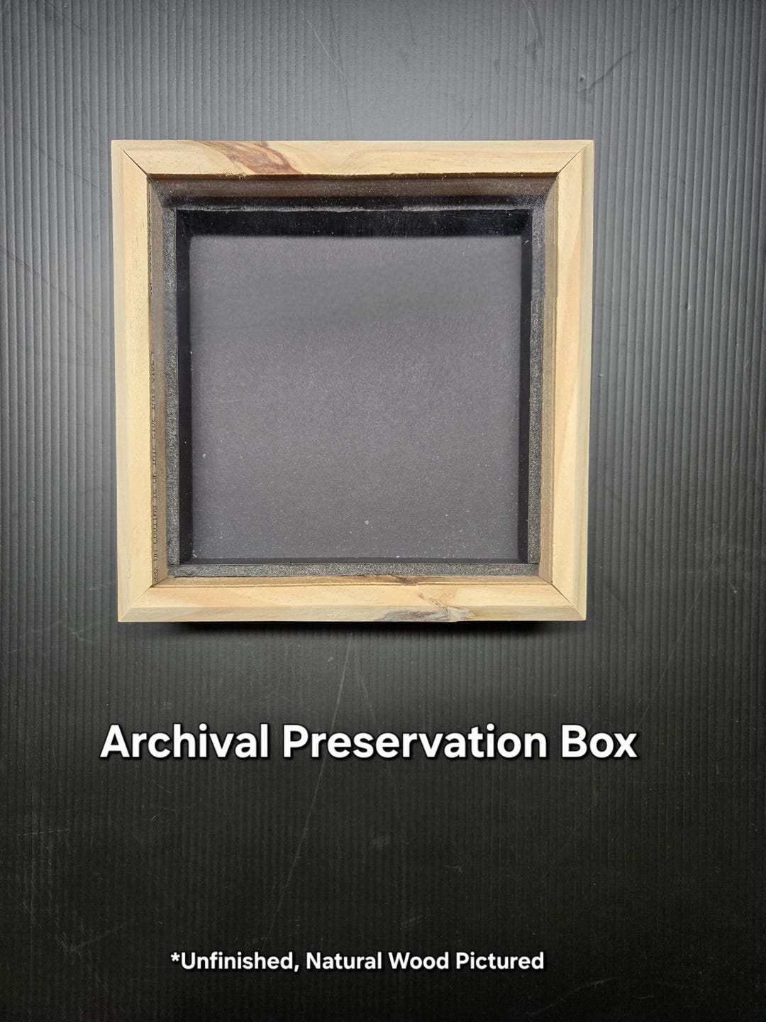 Archival Shadow Box Display Frame, Insect Showcase, UV Glass, Acid-free ...
