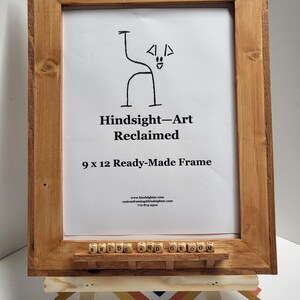 Rustic Wood Block Letters Picture Frame - Perfect for Bride and Groom ...