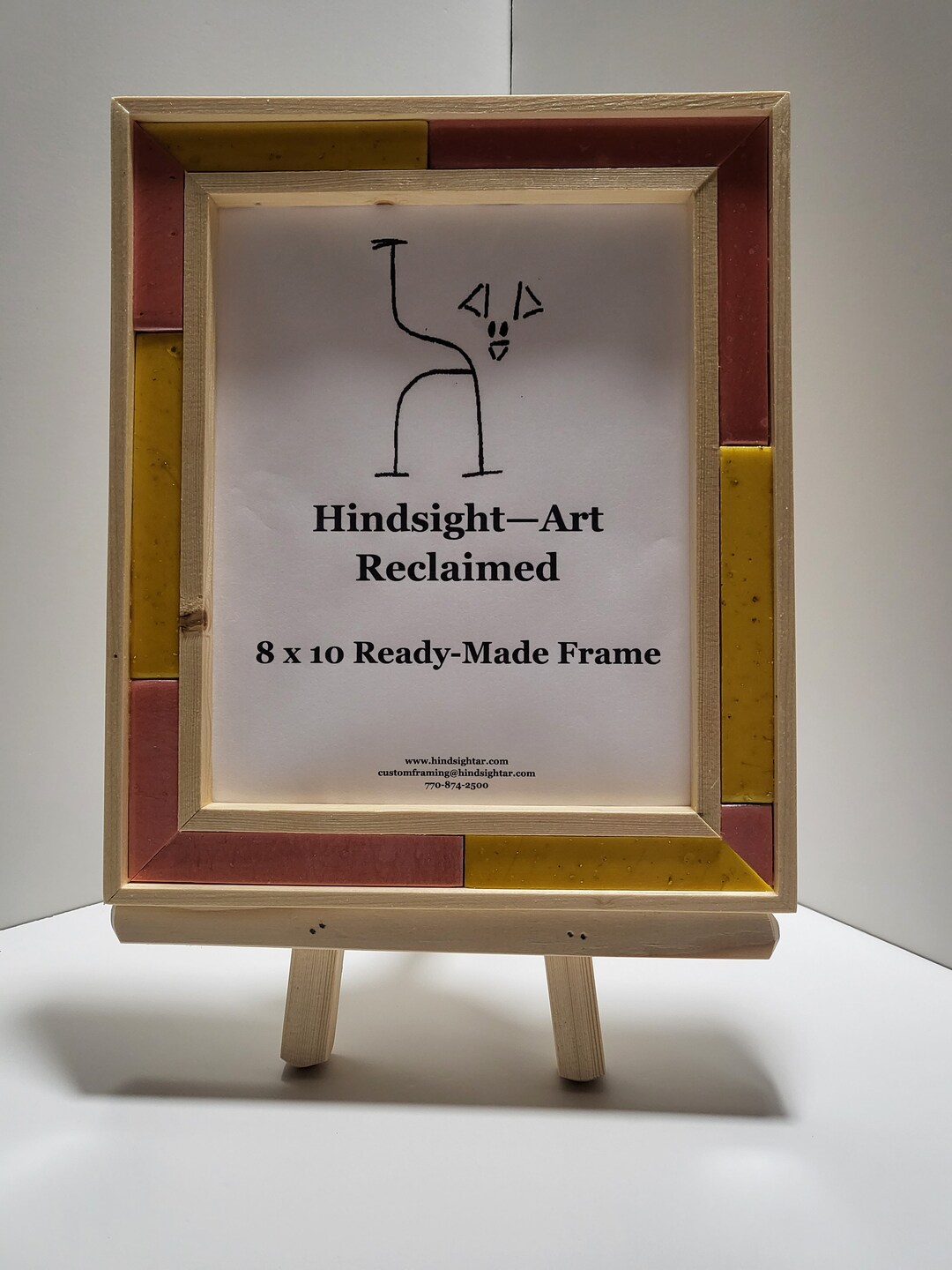 8 X 10 Resin Tile Inlay Picture Frame Gold Flake Picture - Etsy