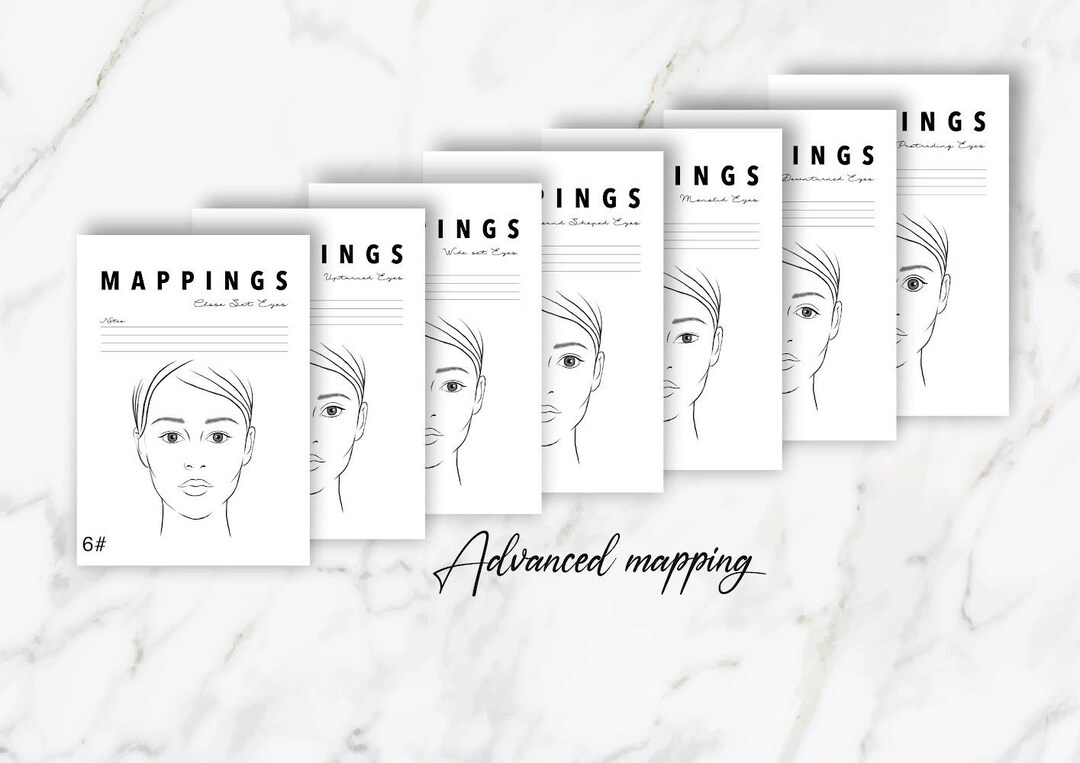 Lash Practice Sheets - Etsy