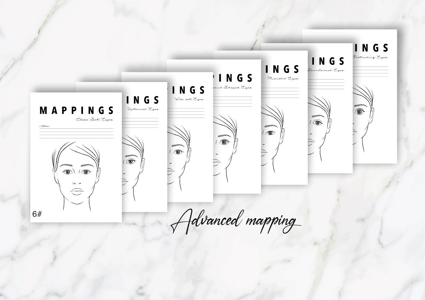 Lash Practice Sheets - Etsy