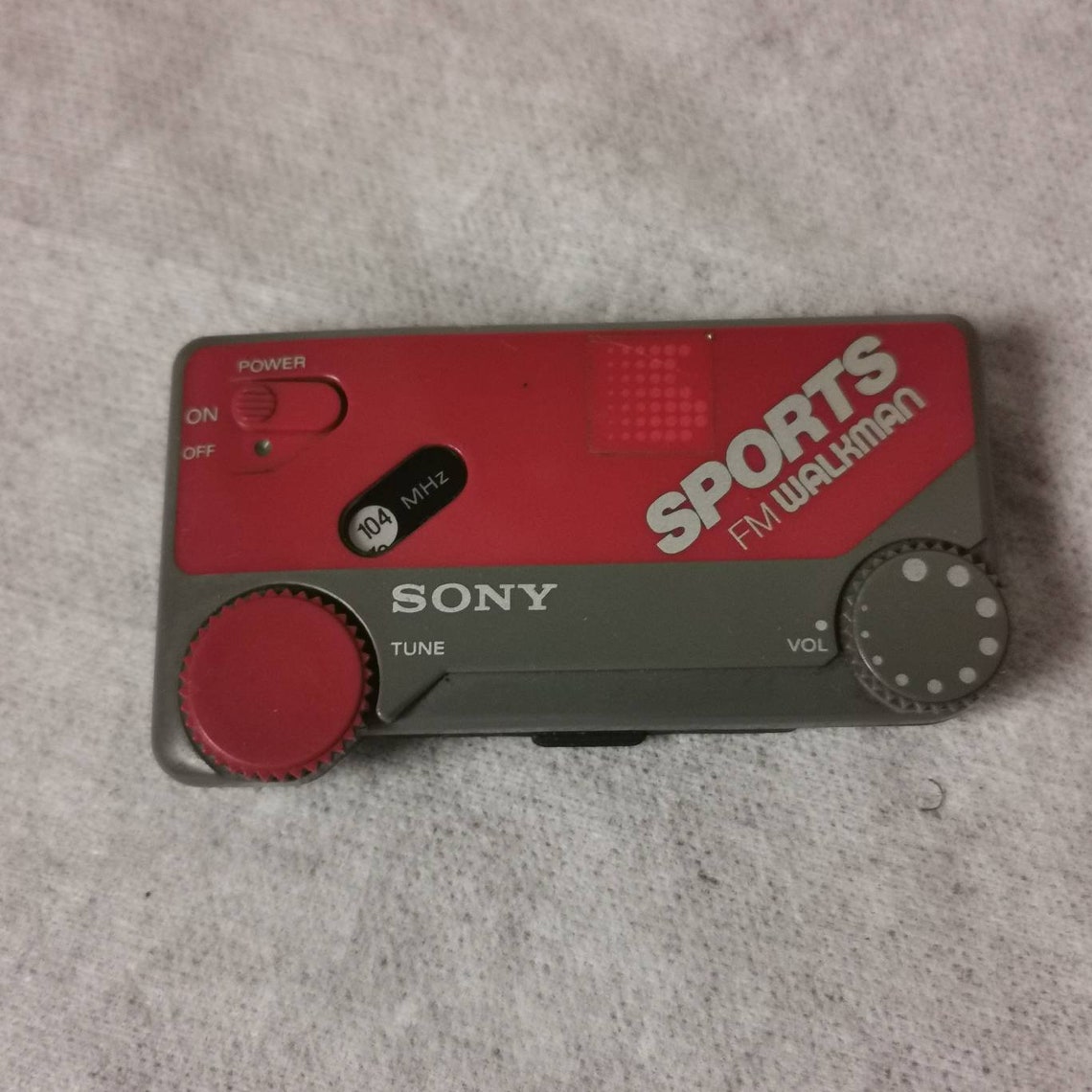 Vintage Radio Sony Sportsband FM Walkman SRF-F1 Year 1986 - Etsy