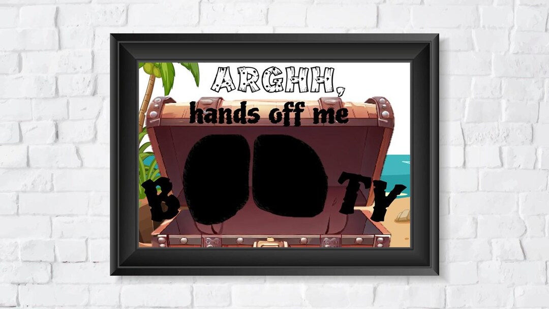 BOOTY Bum Prints / Crafts for Toddlers & Kids / Keepsake PRINTABLE ...