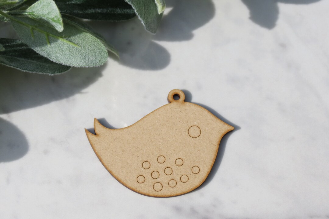 Cutout Bird, Bird Wooden, Bird Cutout, Unfinished Wooden Sparrow Shape ...