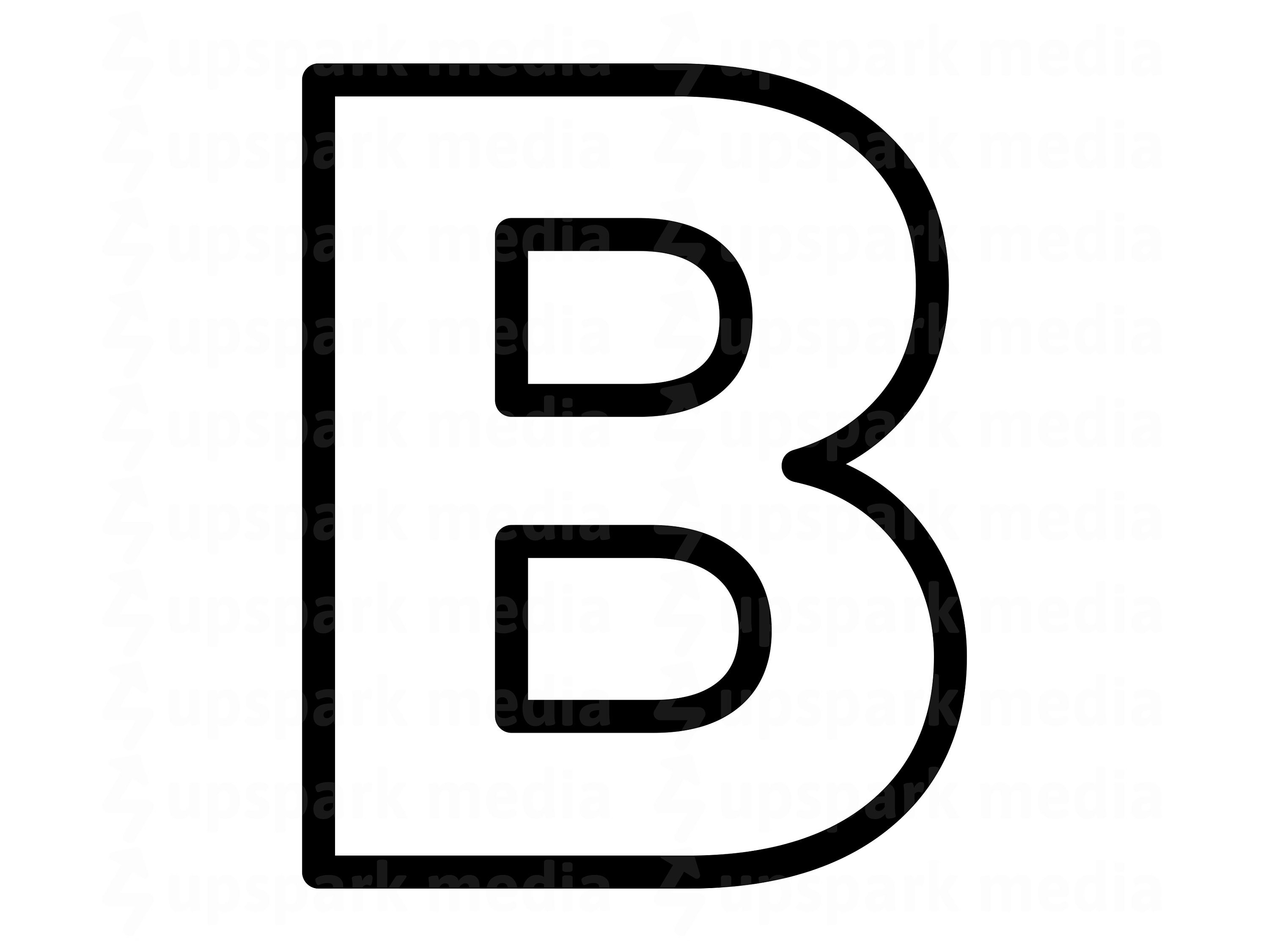 Uppercase Letters Printable, Alphabet Printable, Capital Letters ...