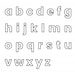 Lowercase Letters Printable, Alphabet Printable, Lowercase Letters PDF ...
