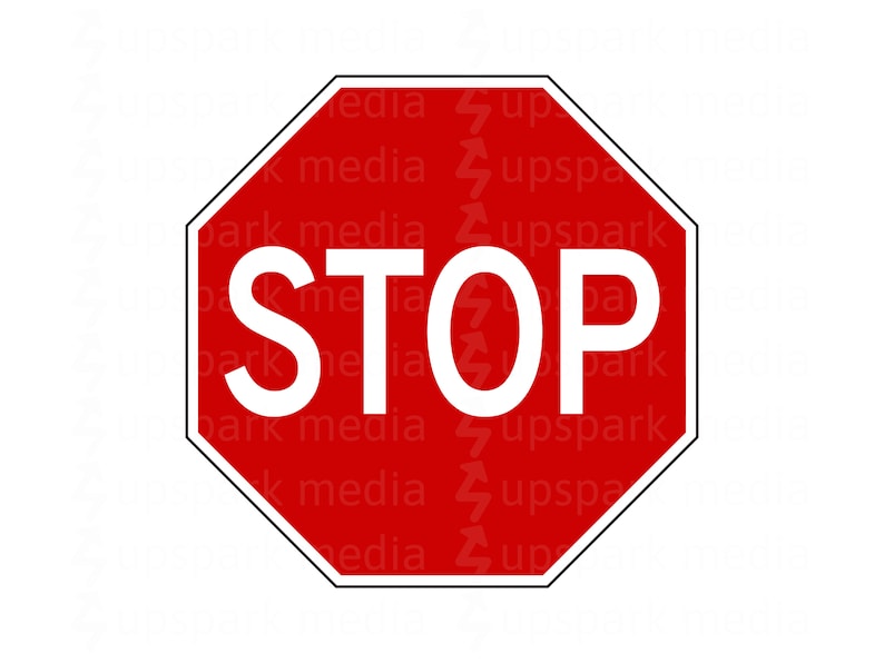 Stop Sign SVG, Stop Sign PNG, Stop Sign Image, Stop Sign Files - Etsy ...
