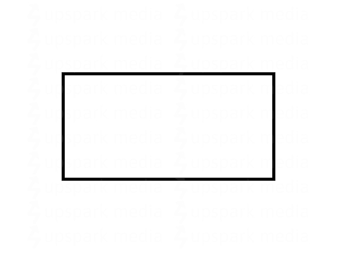 Rectangle Outline SVG, Rectangle Outline PNG, Rectangle Outline Image ...