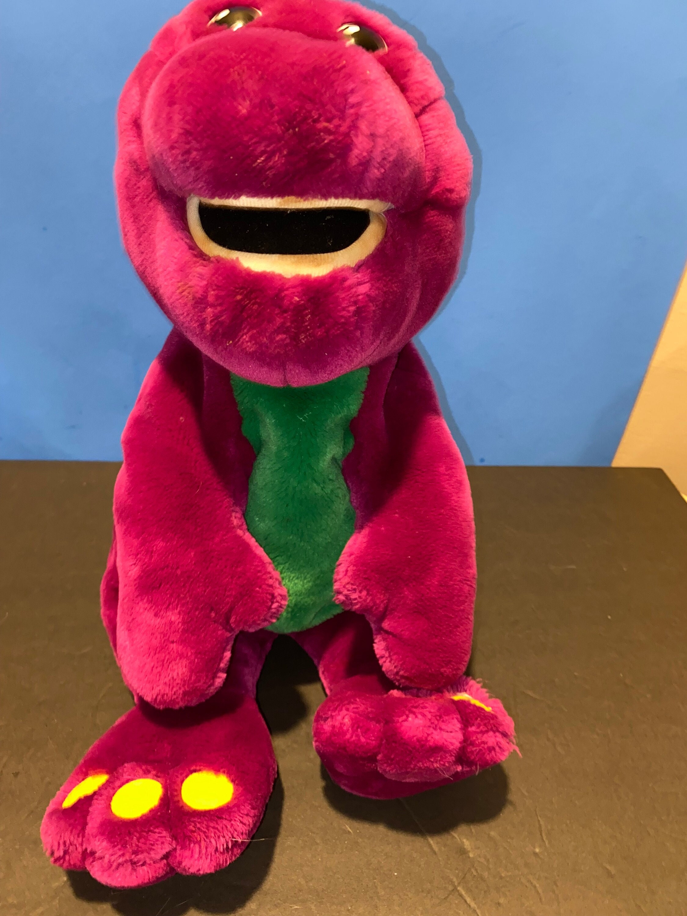 Microsoft Actimates Interactive Barney the Purple Dinosaur - Etsy