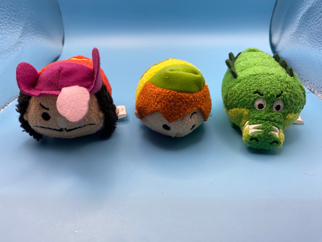 Disney Tsum Tsum Peter Pan, Hock and Tick-tock Croc - Etsy