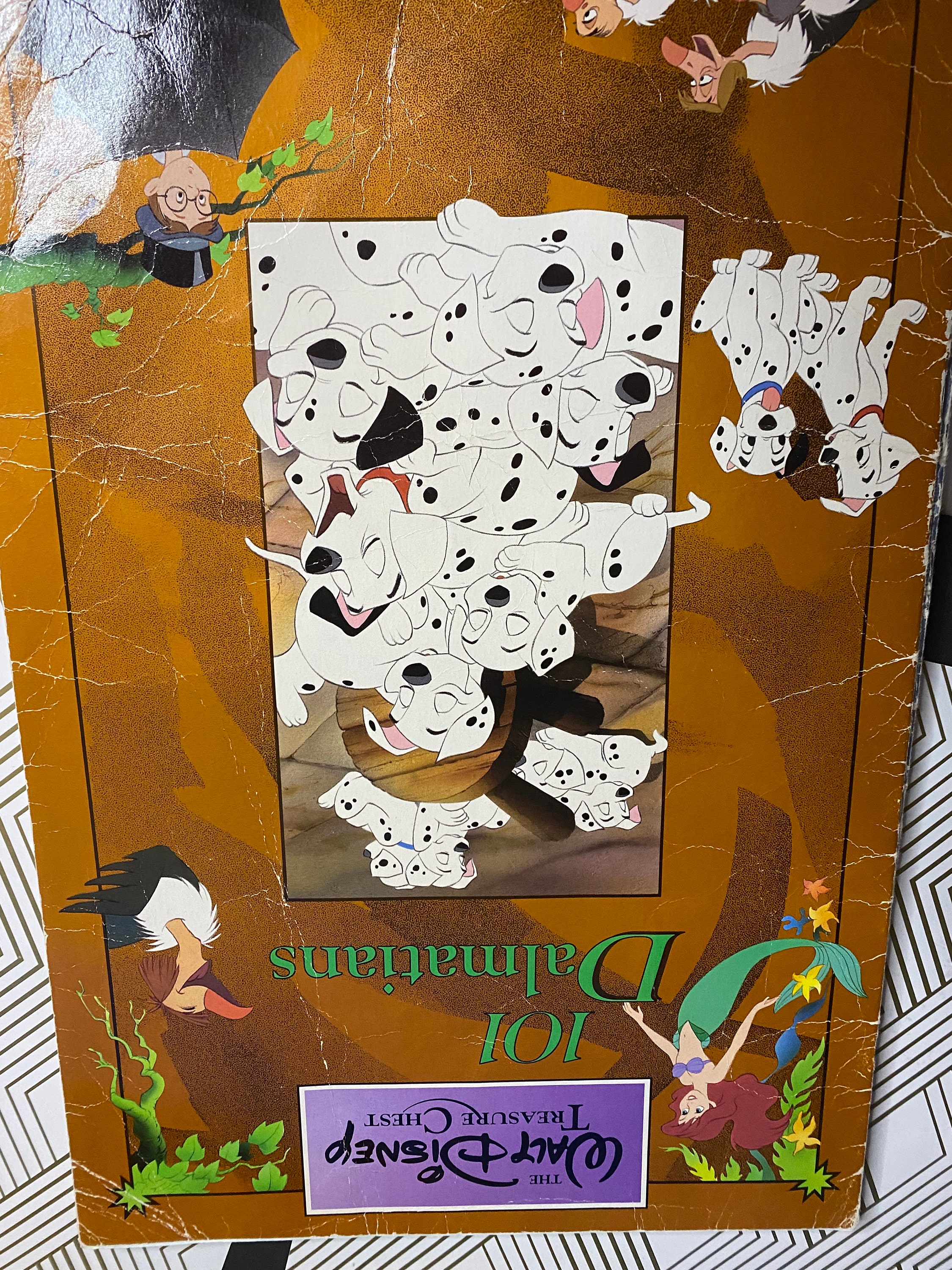 The Walt Disney Treasure Chest 1991 Set of 7 Oversized Story Books - Etsy