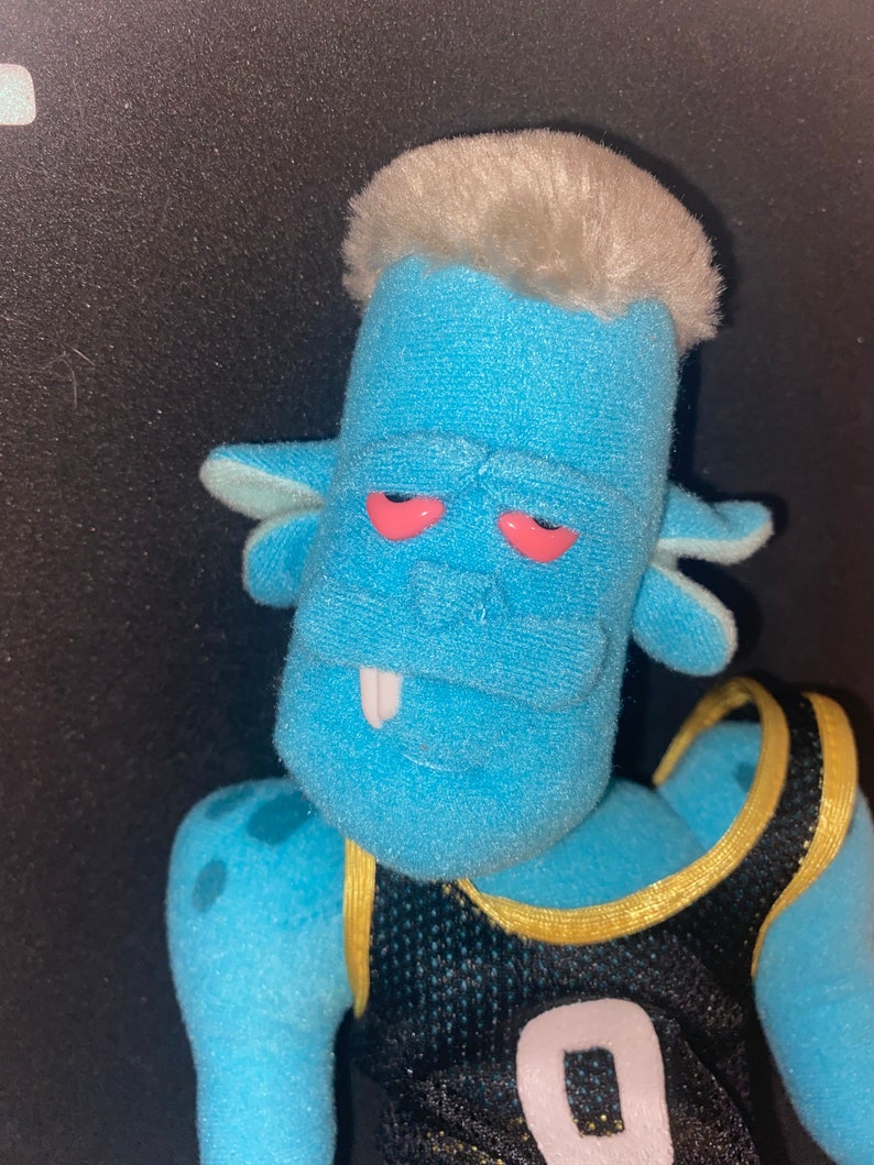 Space Jam Warner Bros Blue Blanko Monstars Plush 1996 Looney Tunes ...