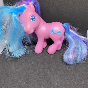 SCOOTER SPRITE My Little Pony G3 Scootin' Along Pink Blue Earth Pony ...