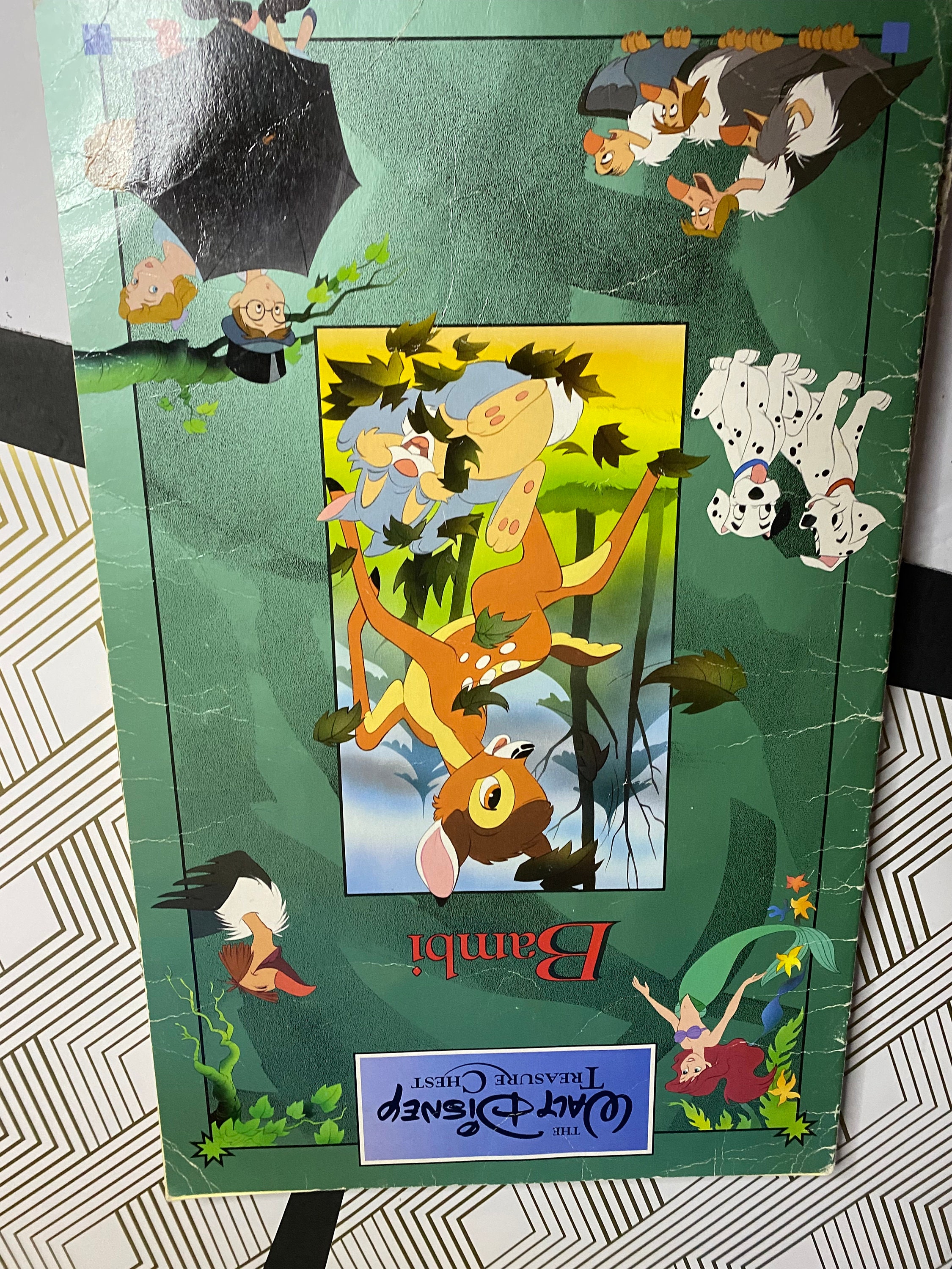 The Walt Disney Treasure Chest 1991 Set of 7 Oversized Story Books - Etsy