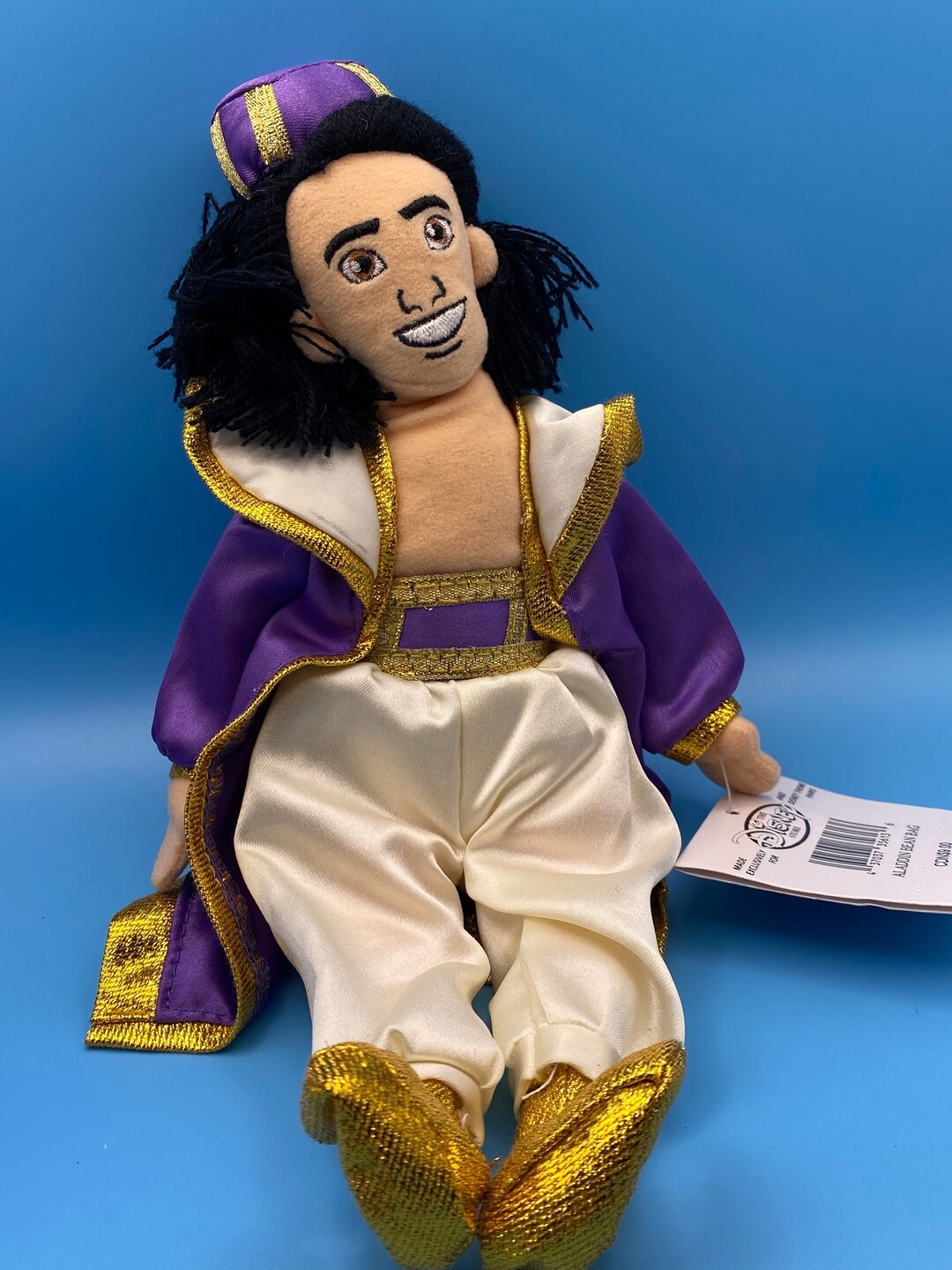 Walt Disney Store Aladdin as Prince 10 Bean Bag Stuffed - Etsy