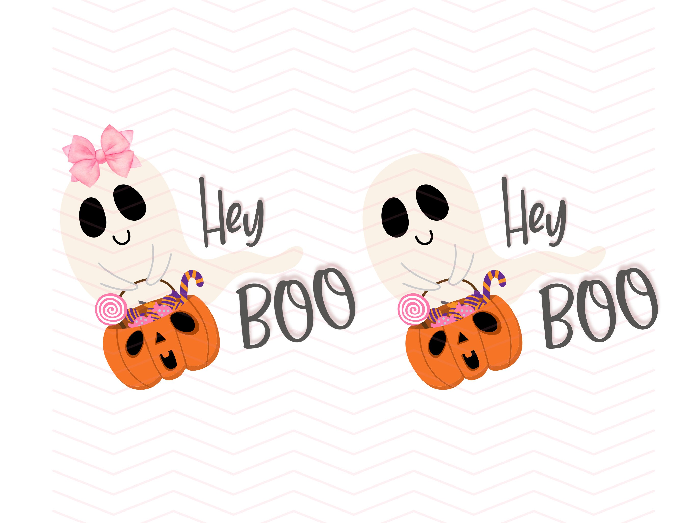 Hey Boo, Bow, Without Bow, SVG, PNG Digital Download, Kids, Adult - Etsy