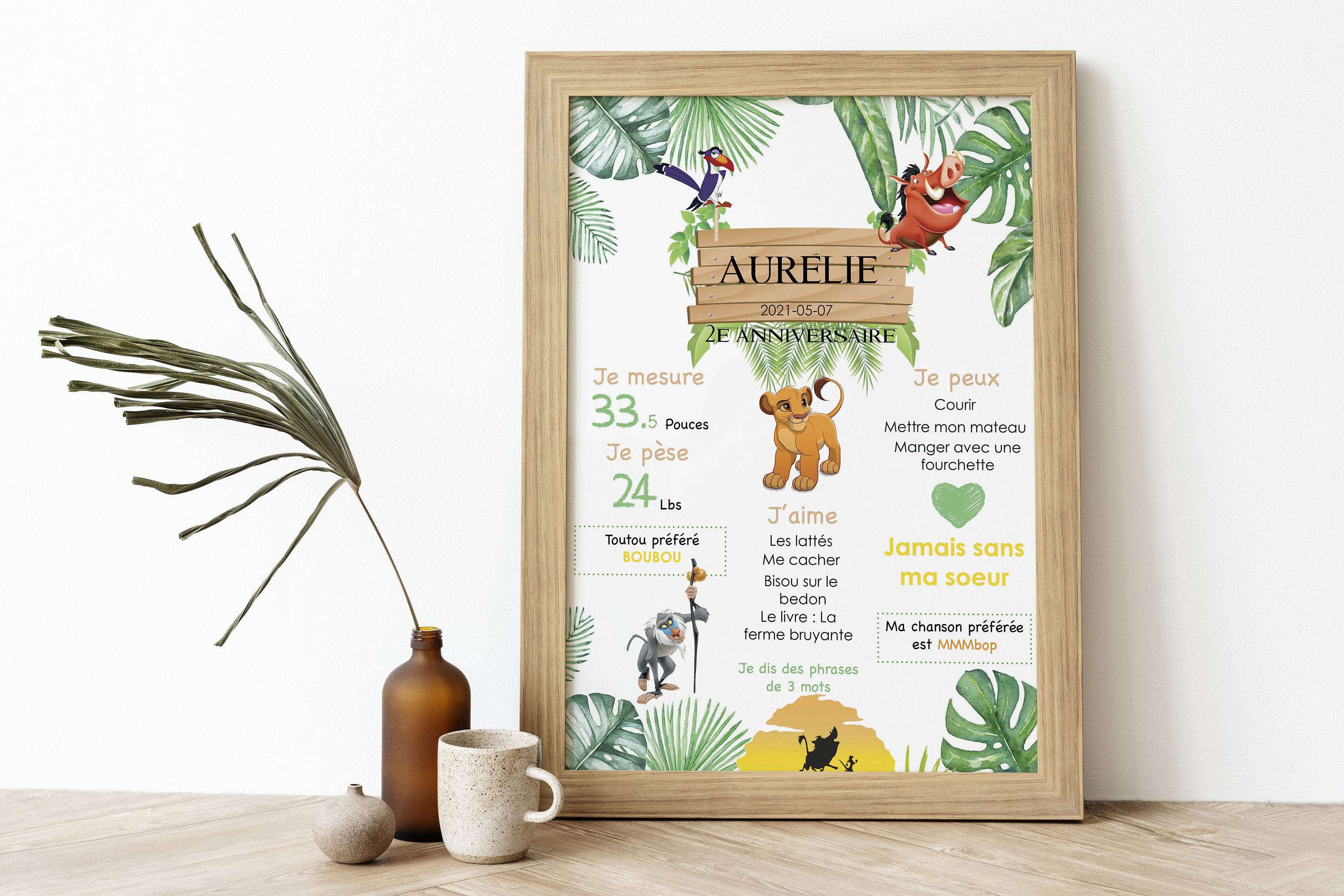 Lion King Themed Birthday Poster Birthday Theme Lion King - Etsy