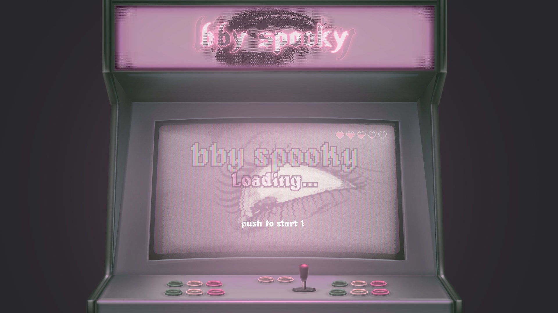 CUSTOM ARCADE SCREENS 3 Machine Twitch Stream Goth - Etsy