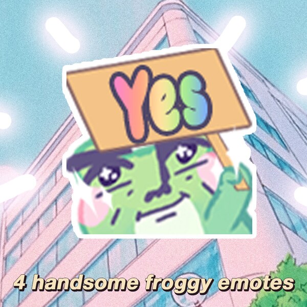 Twitch Yes Emote - Etsy