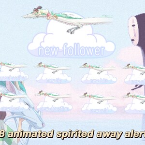 18 Animated Twitch Alerts Haku Pastel Dream * Kawaii * Vaporwave ...