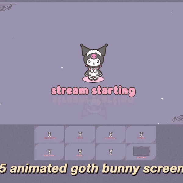 Pink Chatting Screen Twitch - Etsy