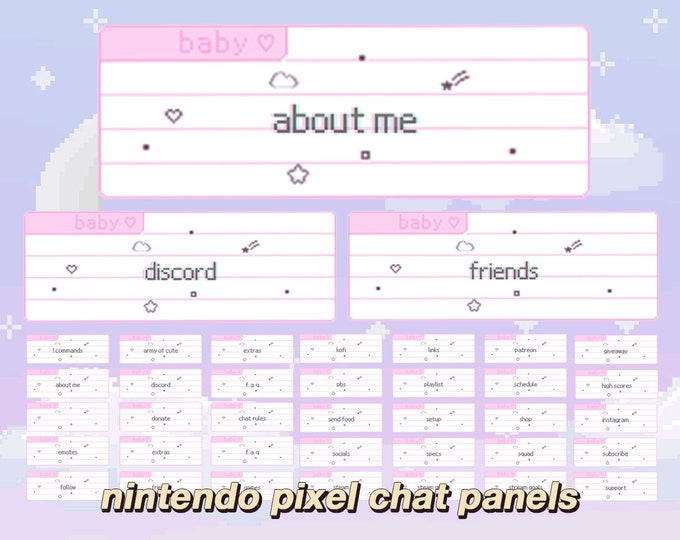 Pictochat Text Template - Etsy