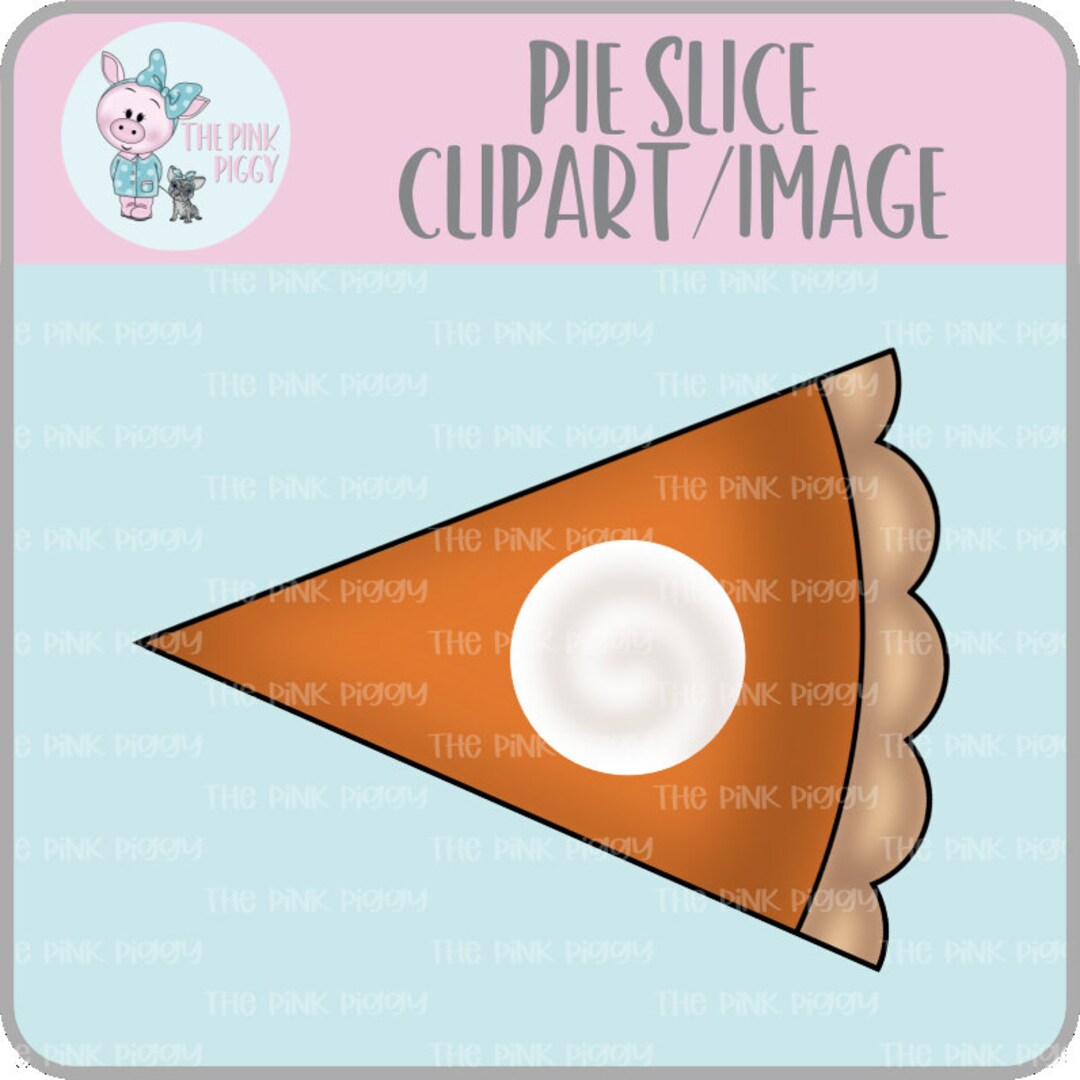 Pie Slice Clipart/image - Etsy