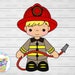 Firefighter Clip Art/graphics/instant Digital Download/png/printables ...