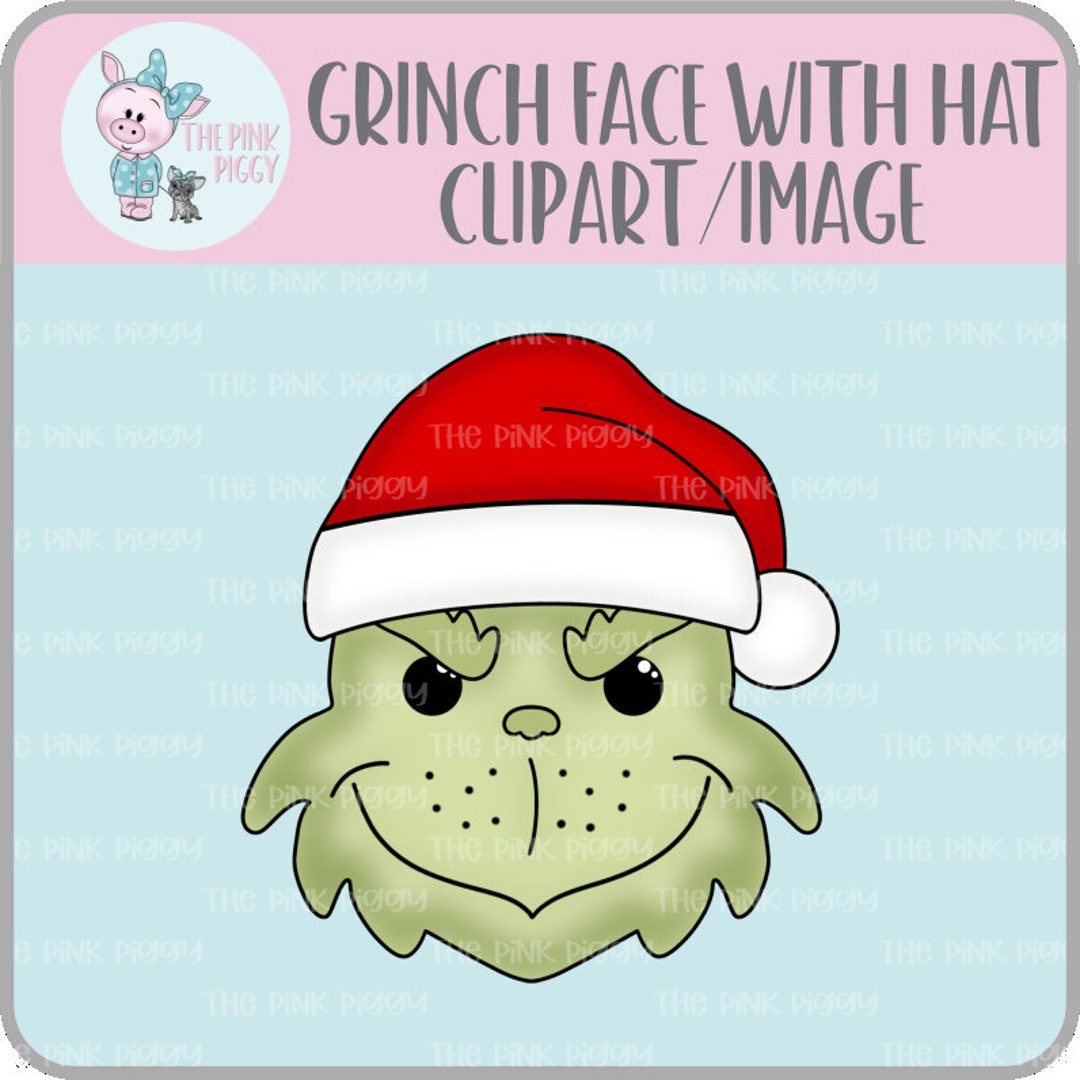 Grinch Face Clipart/image/ups/united Parcel Service/brown/gold - Etsy