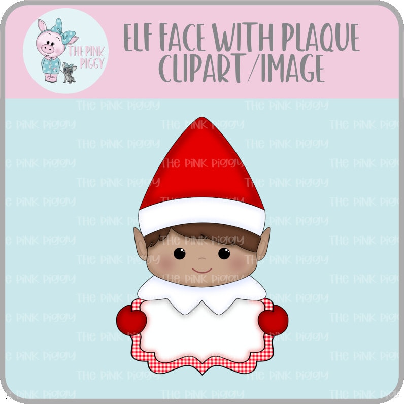 Elf Face Clipart/image - Etsy
