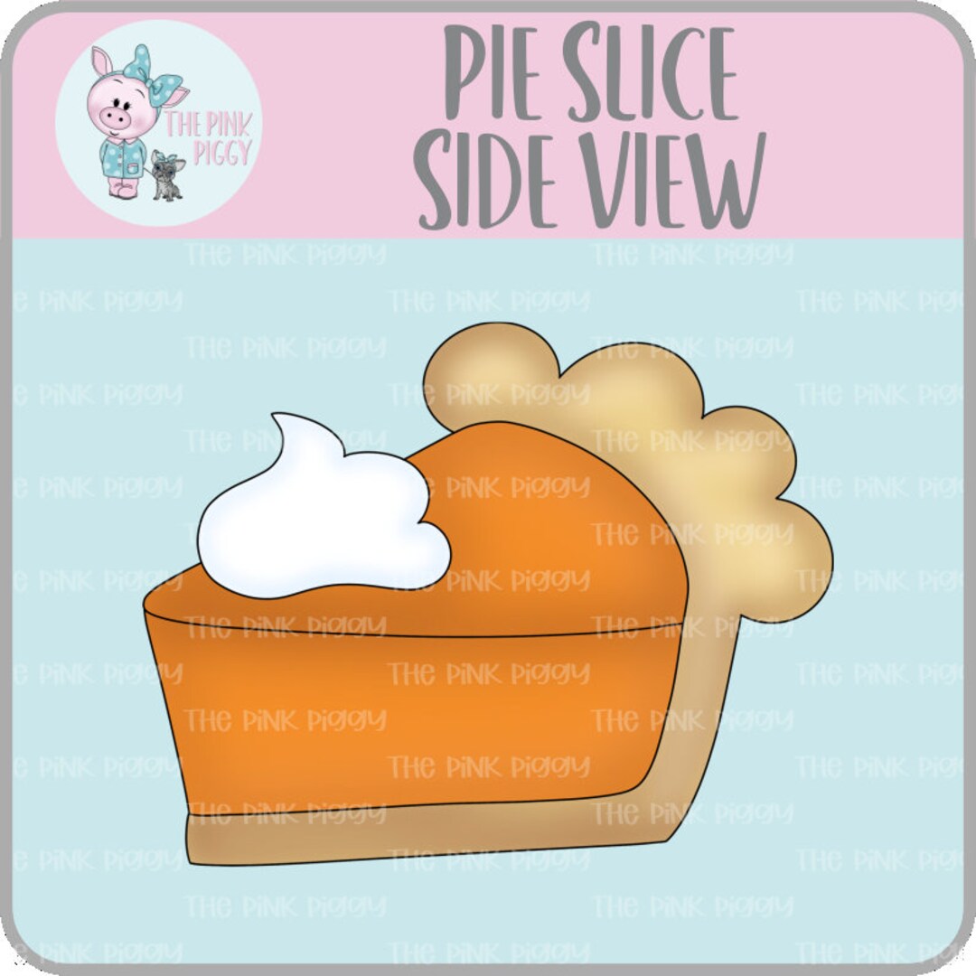 Pie Slice Side View Clipart/image - Etsy