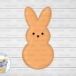 Easter Bunny Peeps Clip Art/marshmallow Treats/graphics/instant Digital ...