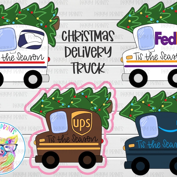 Fedex Truck Svg - Etsy