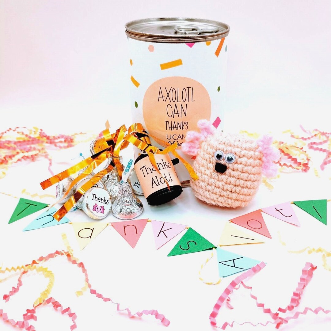 Axolotl Themed Gift Thank You Gift for Anyone Surprise Gift for Axolotl ...